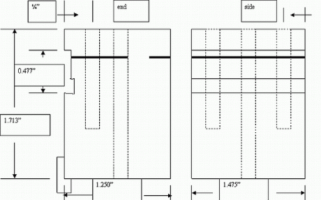 Plans for rear mounted parting tool holder (Pg 1) – MachinistBlog.com